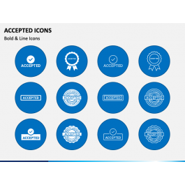 Accepted Icons for PowerPoint and Google Slides - PPT Slides