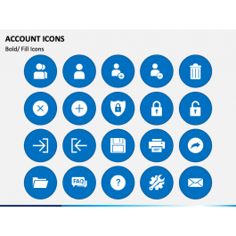Account Icons for PowerPoint and Google Slides - PPT Slides