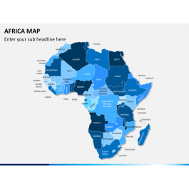 Africa Map for PowerPoint and Google Slides - PPT Slides