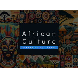 Free - African Culture Presentation for PowerPoint and Google Slides