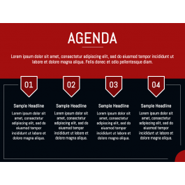 Animated Agenda Presentation for PowerPoint and Google Slides - PPT Slides