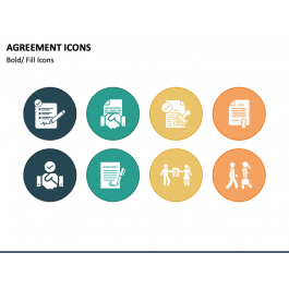 Agreement Icons for PowerPoint and Google Slides - PPT Slides
