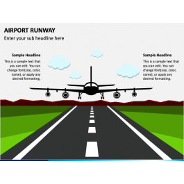 Airport Runway for PowerPoint and Google Slides - PPT Slides