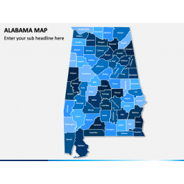 Alabama Map for PowerPoint and Google Slides - PPT Slides