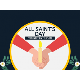 Free - All Saints' Day PowerPoint Template and Google Slides Theme