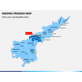 Andhra Pradesh Map for PowerPoint and Google Slides - PPT Slides