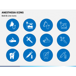 Anesthesia Icons for PowerPoint and Google Slides - PPT Slides