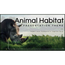 Free - Animal Habitats Presentation for PowerPoint and Google Slides ...