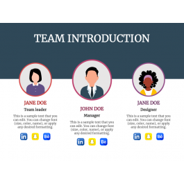 Animated Team Introduction PowerPoint and Google Slides Template - PPT ...