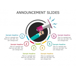 Free - Announcement Slides for PowerPoint and Google Slides