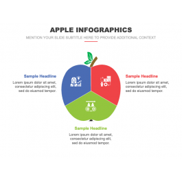 Free - Apple Infographics for PowerPoint and Google Slides