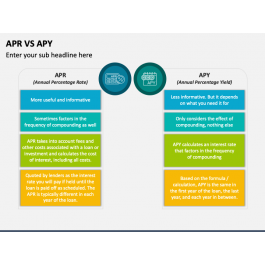 APR Vs APY PowerPoint and Google Slides Template - PPT Slides