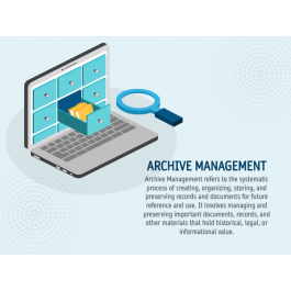 Archive Management PowerPoint and Google Slides Template - PPT Slides