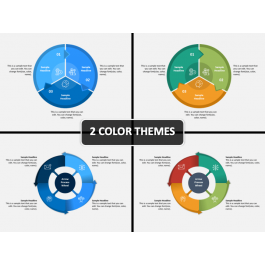 Arrow Process Wheel PowerPoint and Google Slides Template - PPT Slides