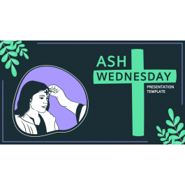 Free - Ash Wednesday PowerPoint and Google Slides Template - PPT Slides