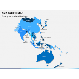 Asia - Pacific (APAC) map for PowerPoint and Google Slides - PPT Slides