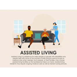 Assisted Living PowerPoint and Google Slides Template - PPT Slides