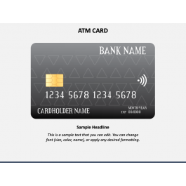 ATM Card for PowerPoint and Google Slides - PPT Slides