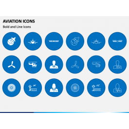 Aviation Icons for PowerPoint and Google Slides - PPT Slides