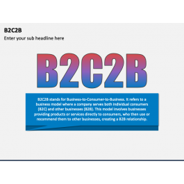 B2C2B PowerPoint and Google Slides Template - PPT Slides