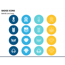 Badge Icons for PowerPoint and Google Slides - PPT Slides