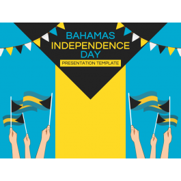 Free - Bahamas Independence Day PowerPoint Template and Google Slides Theme