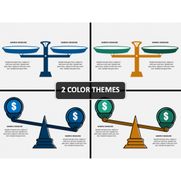Balance Scale PowerPoint and Google Slides Template - PPT Slides