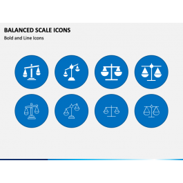 Balanced Scale Icons for PowerPoint and Google Slides - PPT Slides