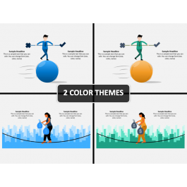 Balancing Act PowerPoint and Google Slides Template - PPT Slides