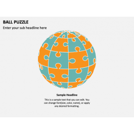 Ball Puzzle for PowerPoint and Google Slides - PPT Slides