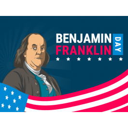 Free - Benjamin Franklin Day PowerPoint Template and Google Slides Theme