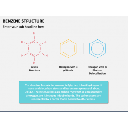 Benzene Structure PowerPoint and Google Slides Template - PPT Slides