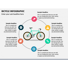 Bicycle Infographic for PowerPoint and Google Slides - PPT Slides