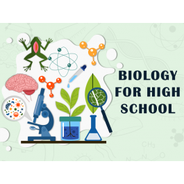 Free - Biology For High School PowerPoint Template and Google Slides Theme