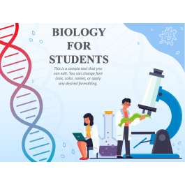 Biology for Students - Free Download | PowerPoint Template & Google Slides