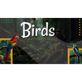 Free - Birds Presentation for PowerPoint and Google Slides - PPT Slides