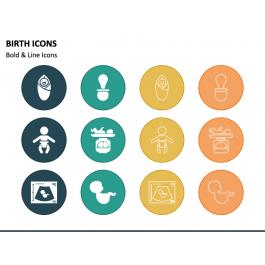 Birth Icons for PowerPoint and Google Slides - PPT Slides