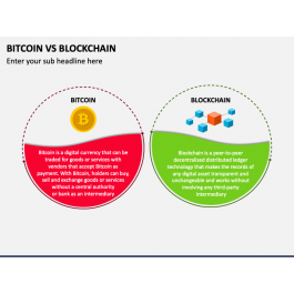 Bitcoin Vs Blockchain PowerPoint and Google Slides Template - PPT Slides
