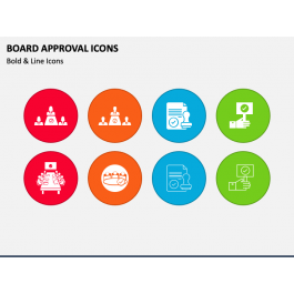 Board Approval Icons for PowerPoint and Google Slides - PPT Slides