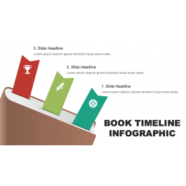 Book Timeline Infographic for PowerPoint and Google Slides - PPT Slides