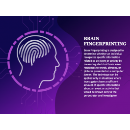 Brain Fingerprinting PowerPoint and Google Slides Template - PPT Slides