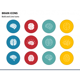 Brain Icons for PowerPoint and Google Slides - PPT Slides
