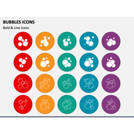 Bubbles Icons for PowerPoint and Google Slides - PPT Slides
