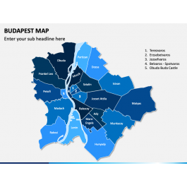 Budapest Map for PowerPoint and Google Slides - PPT Slides