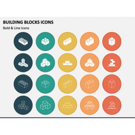 Building Blocks Icons for PowerPoint and Google Slides - PPT Slides