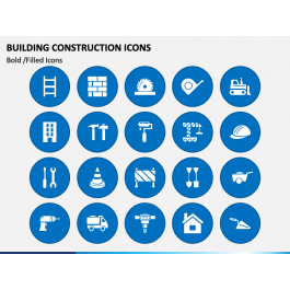 Building Construction Icons for PowerPoint and Google Slides - PPT Slides