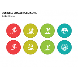 Business Challenges Icons for PowerPoint and Google Slides - PPT Slides