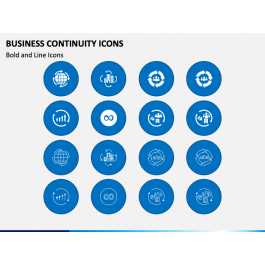 Business Continuity Icons for PowerPoint and Google Slides - PPT Slides