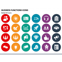 Business Functions Icons for PowerPoint and Google Slides - PPT Slides