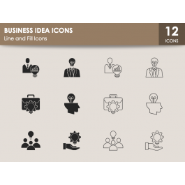 Business Idea Icons for PowerPoint and Google Slides